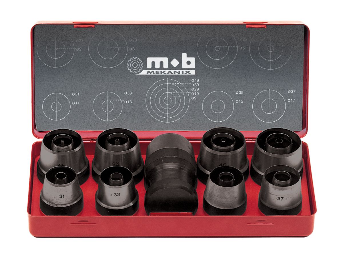 Hole punch set 3-50mm - WEMAG What it takes to be a pro